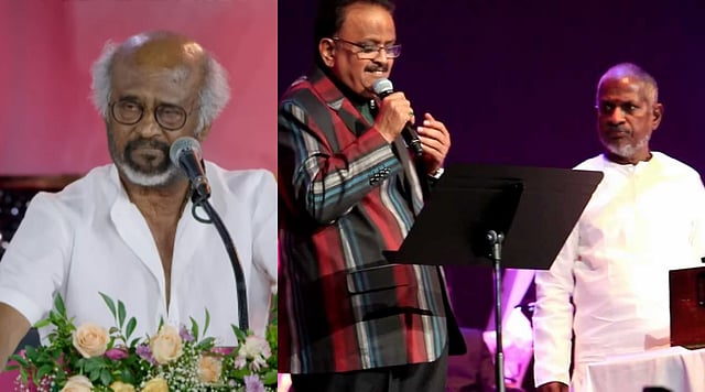 Rajinikanth: 'Ilaiyaraaja, who did not cry for family, cried for SPB ...