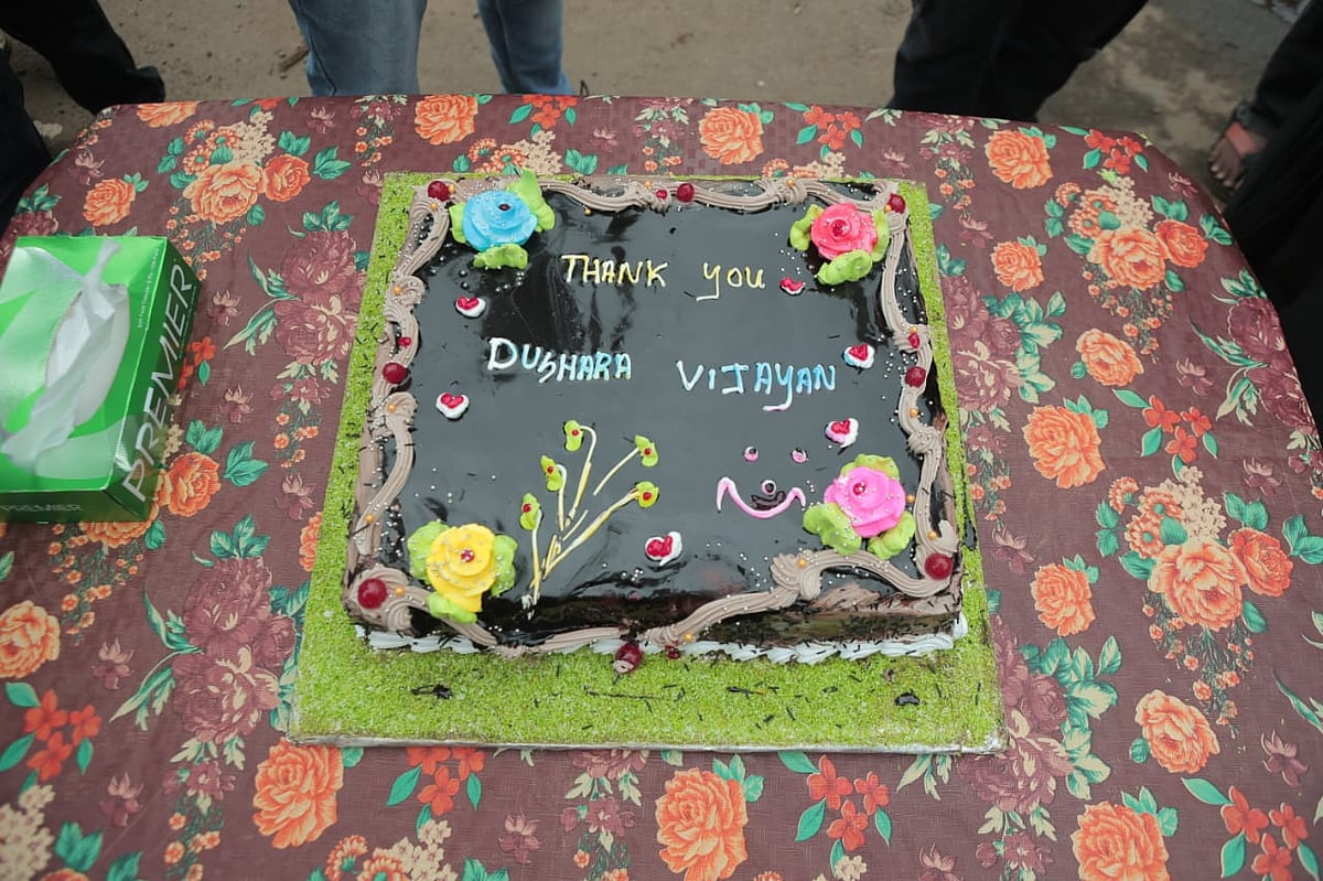 Dushara Vijayan wraps her portion in Magudam