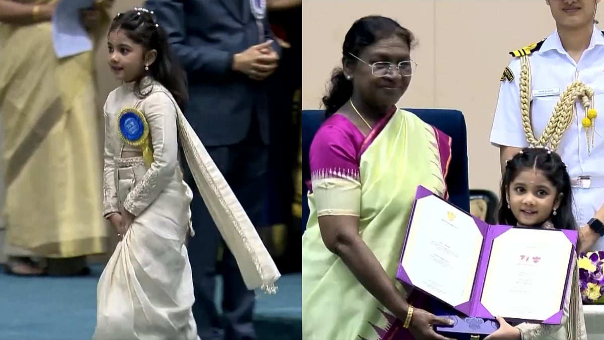 71st National Film Awards: 4-year-old Treesha Thosar — meet the ...