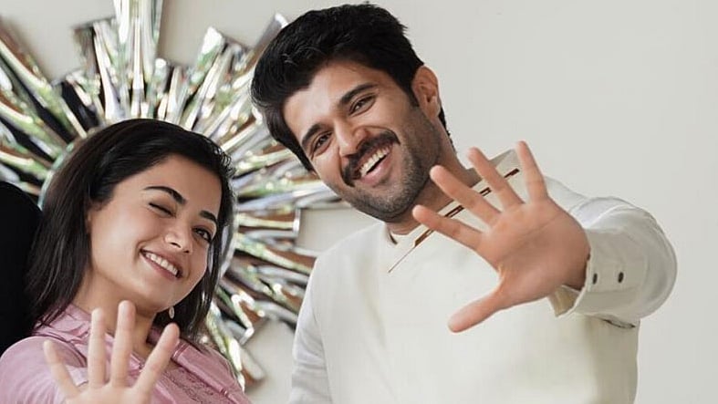VIROSH: Pushpa, Geetha Govindam, Dear Comrade songs played at Vijay ...