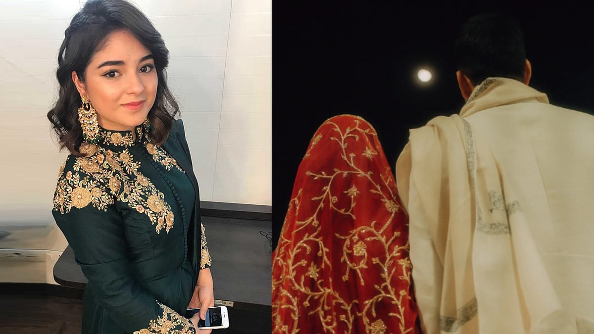 Dangal star Zaira Wasim gets married, shares first photos upon her ...