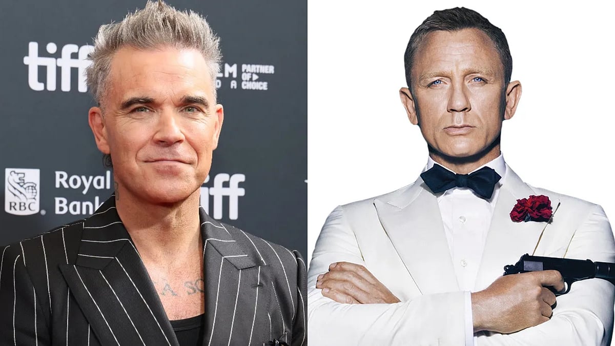 Robbie Williams quips about James Bond speculation: 'I'm officially ...