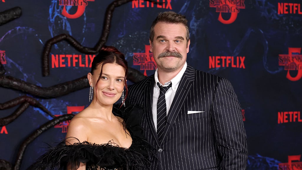 Millie Bobby Brown says she she felt "safe" working with David Harbour ...
