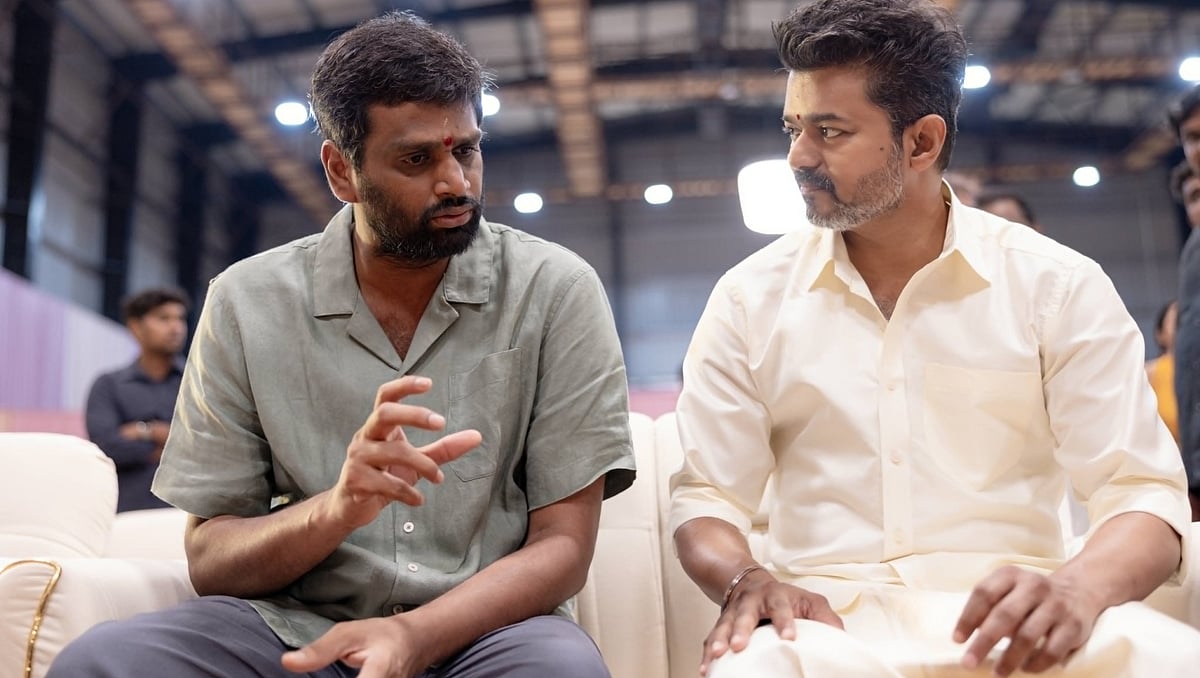 H Vinoth at Jana Nayagan audio launch: ‘There’s no end to Thalapathy ...