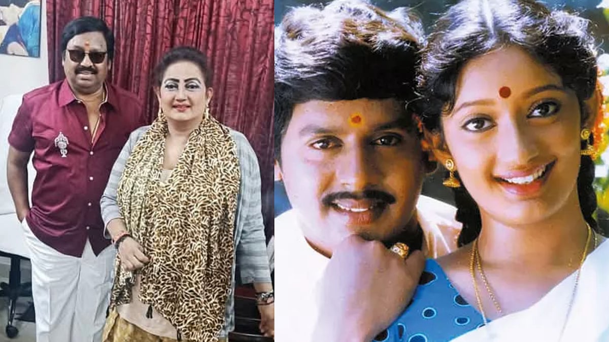 Karagattakaran duo reunite: Ramarajan meets Kanaka after many years ...