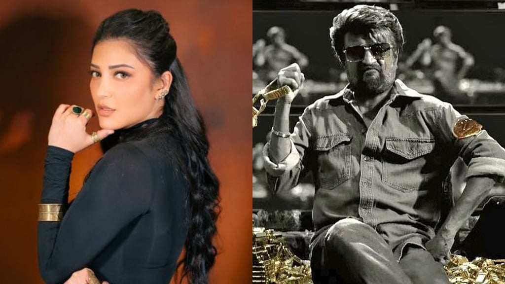 Shruti Haasan joins the cast of Rajinikanth's Coolie