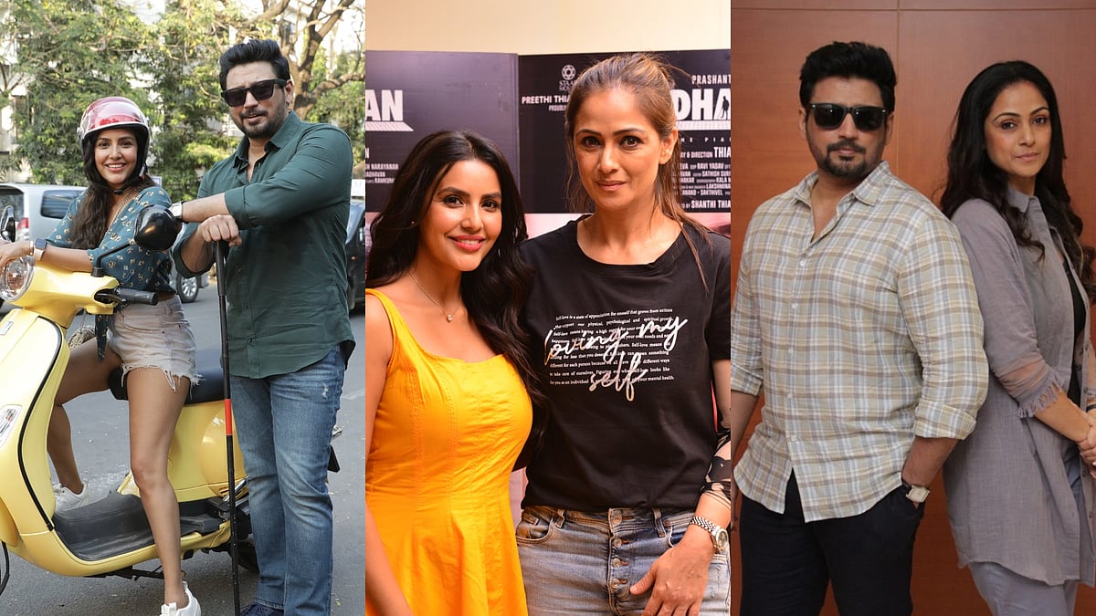 Simran: Andhagan is one of my career's best