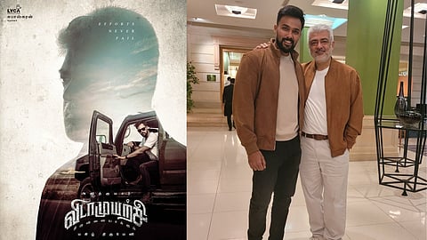 Arav's look from Vidaamuyarchi is out