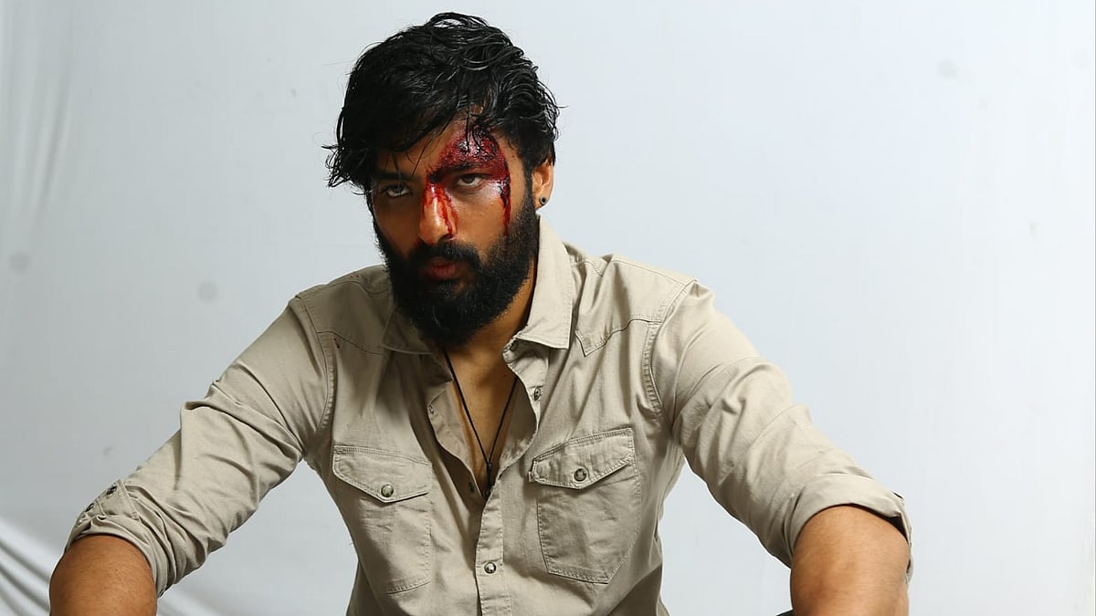 Nirup Bhandari goes all out with a mass look in Atikaya