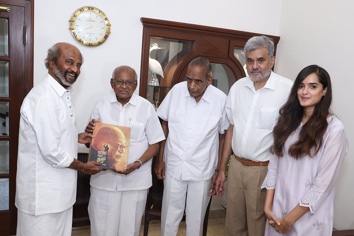 Rajinikanth calls on his once regular collaborators, SP Muthuraman and ...
