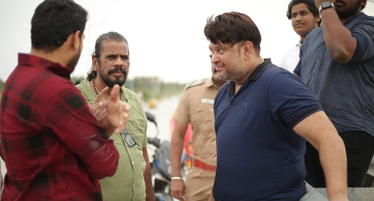 Accident at the shooting spot of Vijay Sri G-Hamsavirdhan's Maheswara