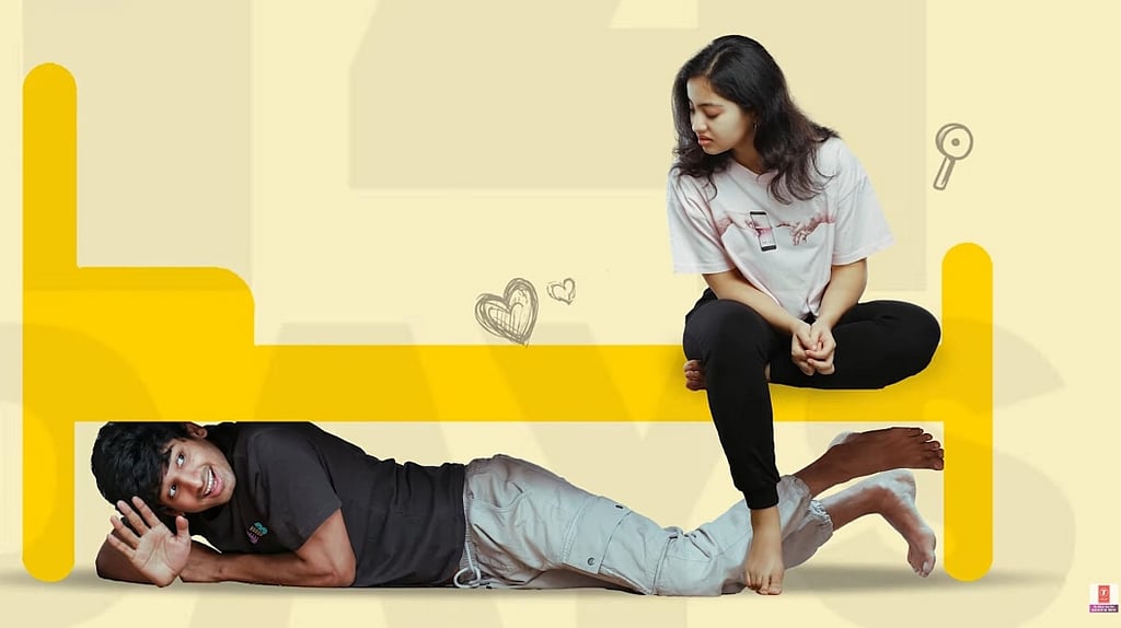 Motion poster of 14 Days Girlfriend Intlo unveiled