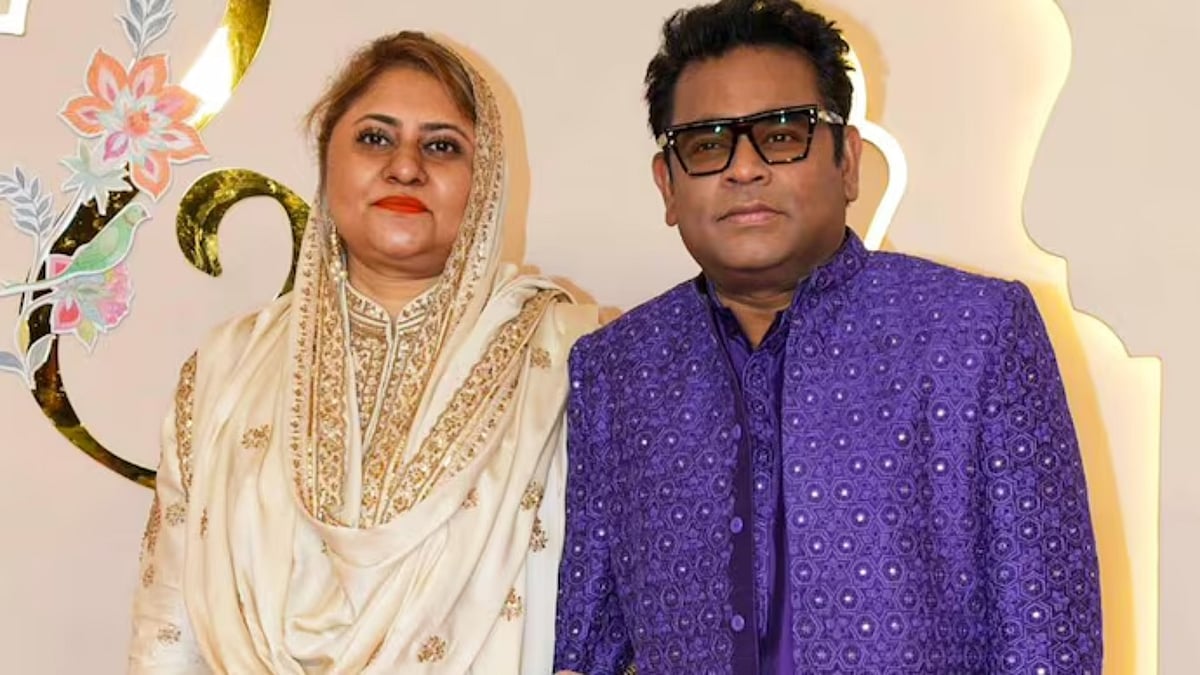 AR Rahman's spouse Saira reveals separation, musician confirms