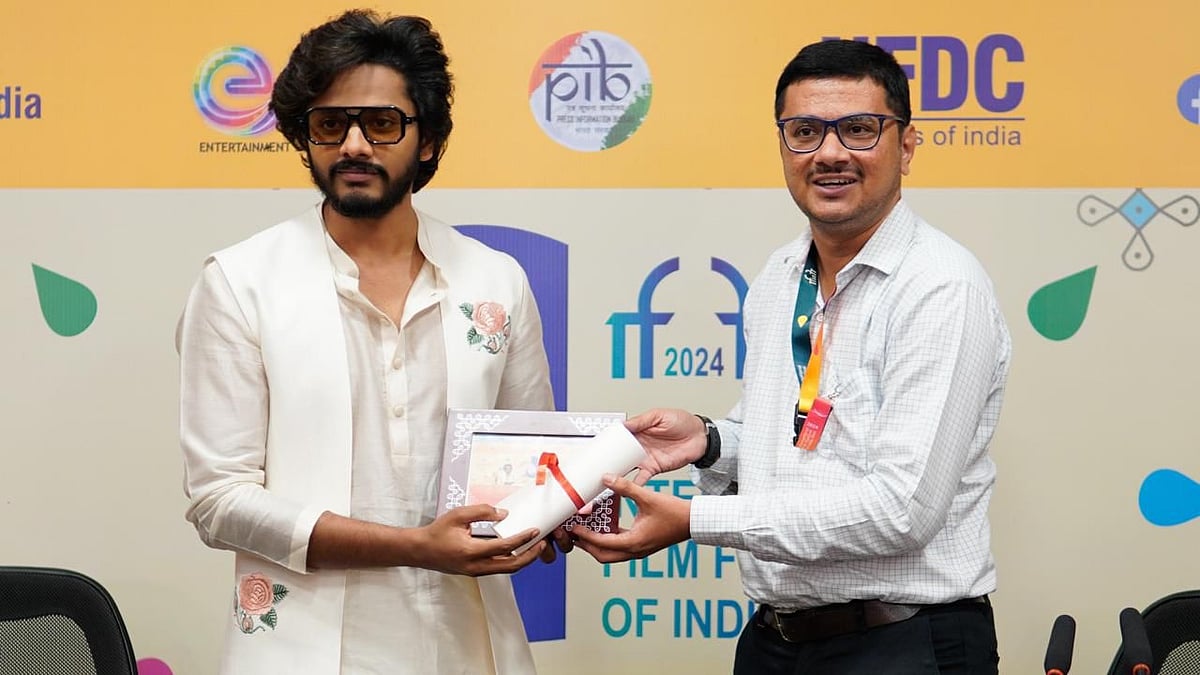Teja Sajja receives outstanding recognition at IFFI 2024
