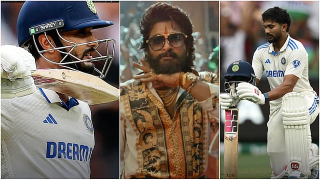 Tollywood impact: Nitish Kumar Reddy celebrates his landmark innings at ...