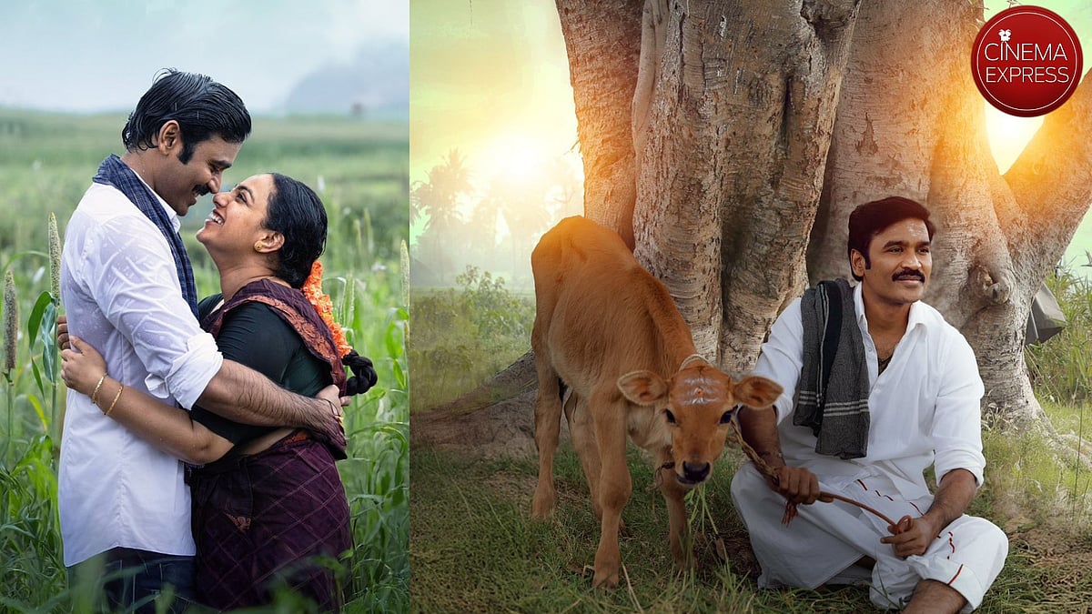 New Idli Kadai posters featuring Nithya Menen out