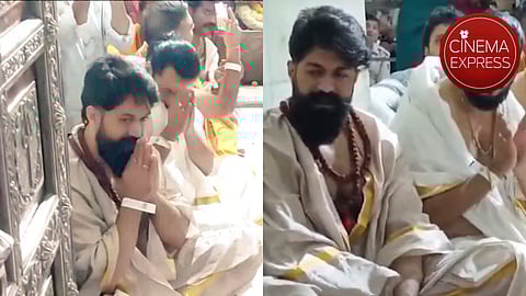 Yash begins Ramayana with divine blessings