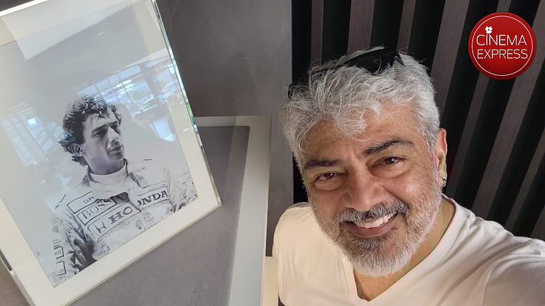 Ajith Kumar pays respects to Ayrton Senna at Tamburello corner