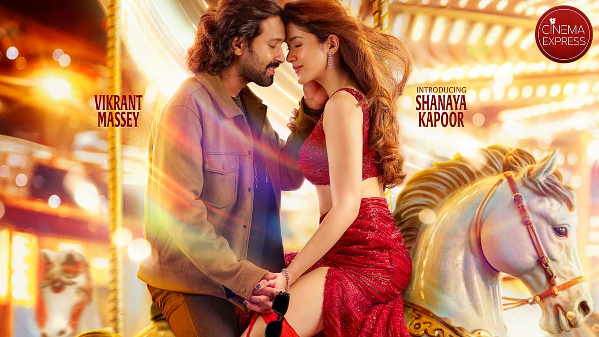 Vikrant Massey and Shanaya Kapoor are lost in love in first poster from Aankhon Ki Gustaakhiyan