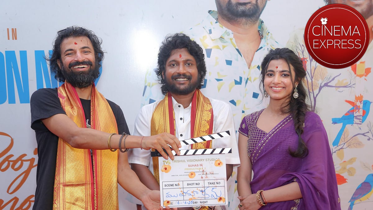 Suhas’ next film formally launched by Nag Ashwin