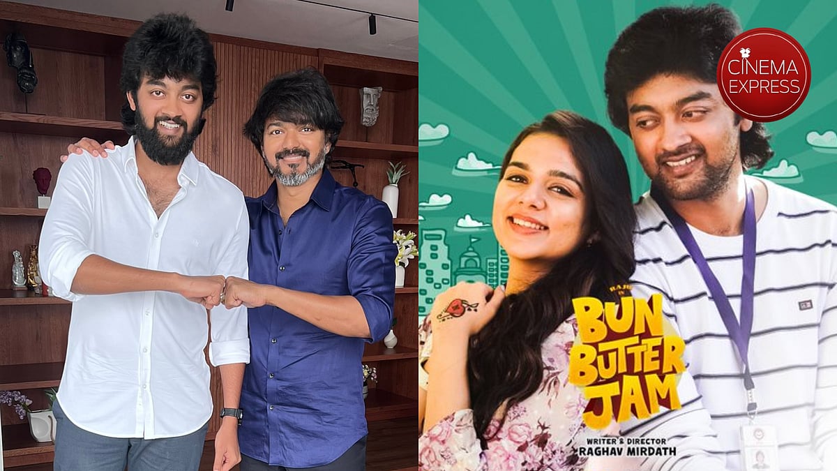 Vijay calls Raju Jeyamohan to support his upcoming film Bun Butter Jam ...