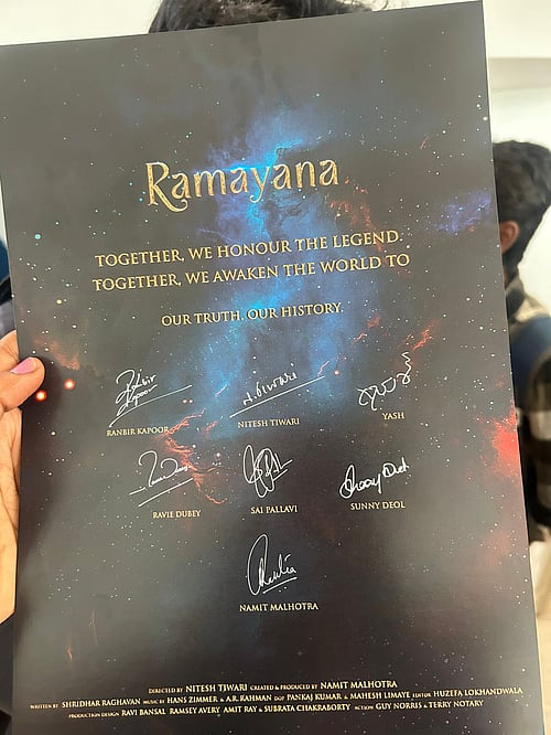 Yash’s signature in Kannada trends online after Ramayana: Part 1 ...