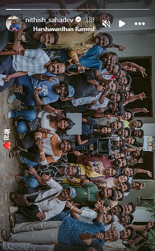 It's a wrap for Jiiva 45 with Falimy director Nithish Sahadev