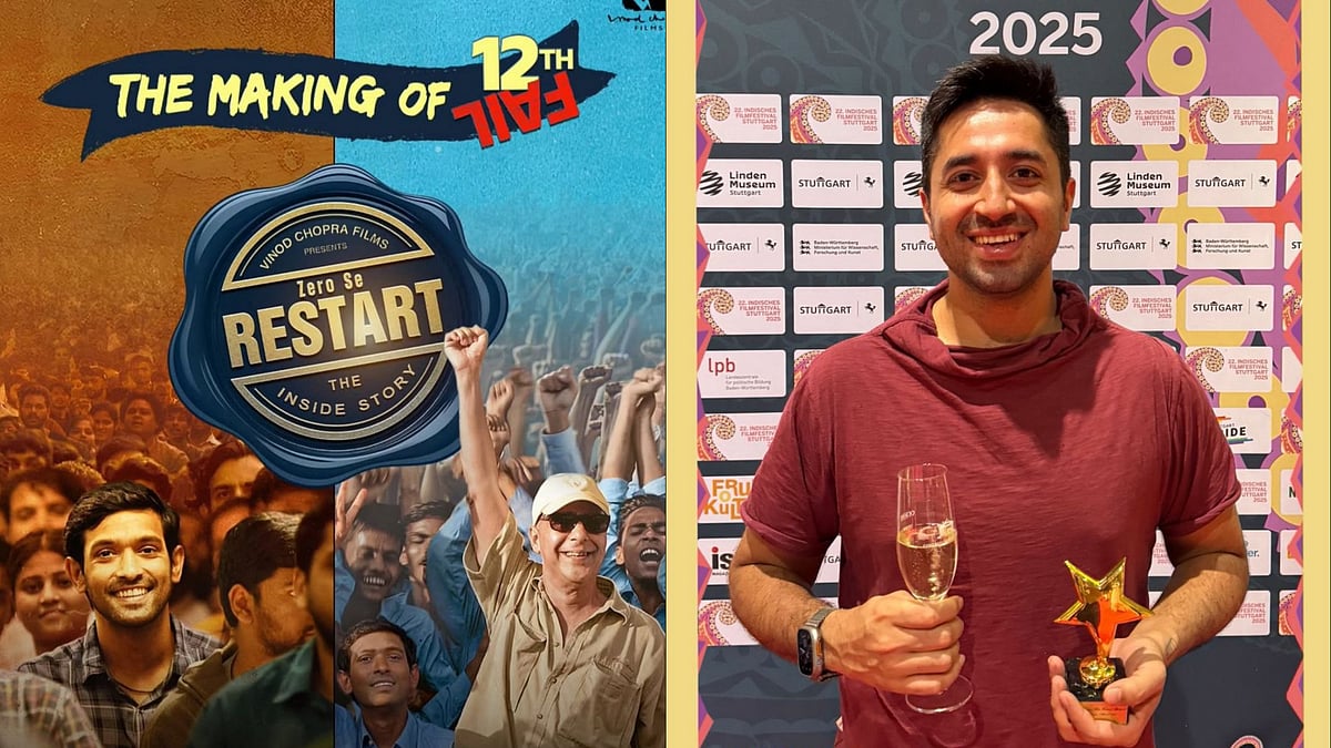 12th Fail making documentary Zero Se Restart wins Audience Award at the Indian Film Festival ...