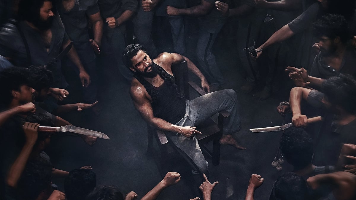 Nani’s new poster from The Paradise packs fire