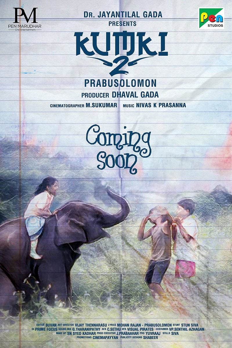 First look of Arjun Das-Prabu Solomon's Kumki 2 out