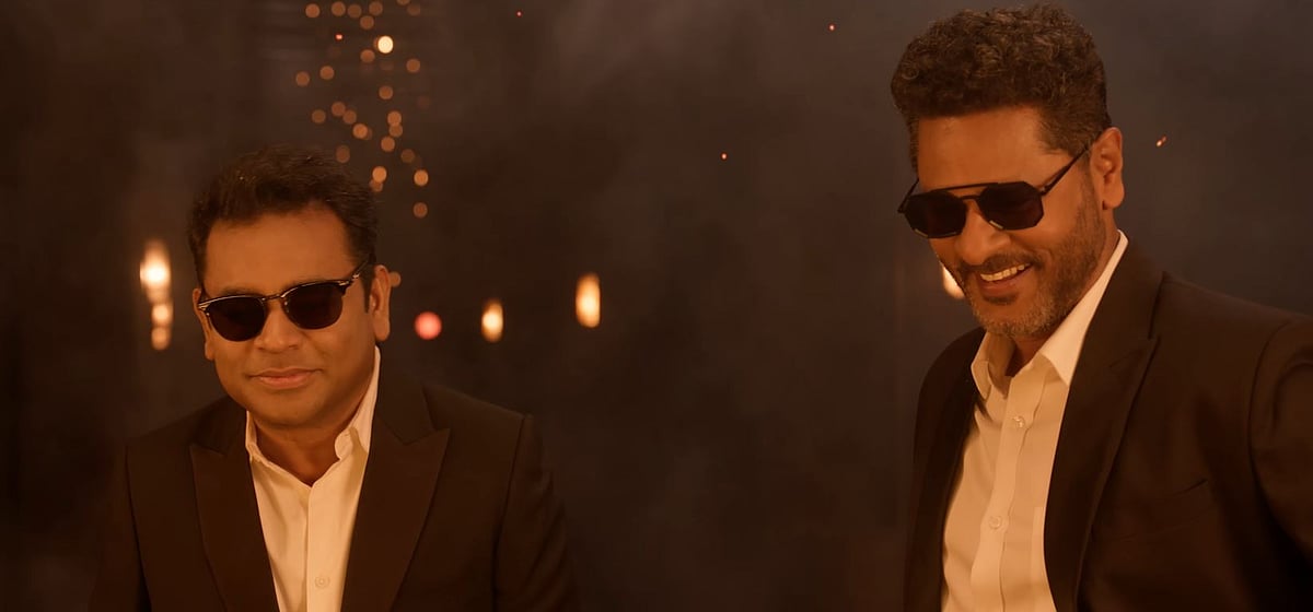 The Moonwalk Anthem: AR Rahman and Prabhu Deva board a 'Train of Fame'