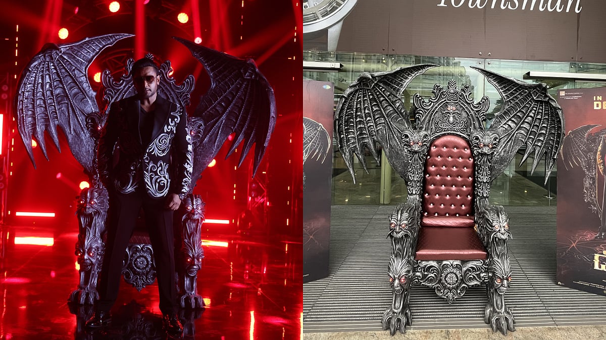 Darshan’s chair from The Devil Is now for fans to experience