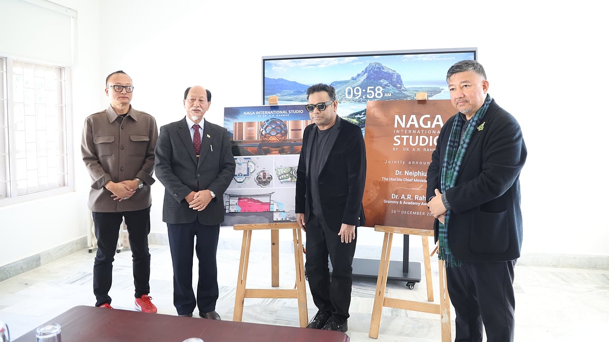 AR Rahman launches Naga International Studio in Nagaland