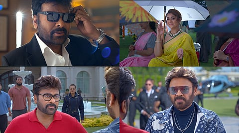 Chiranjeevi brings back his vintage dance moves in the ‘Hook Step’
