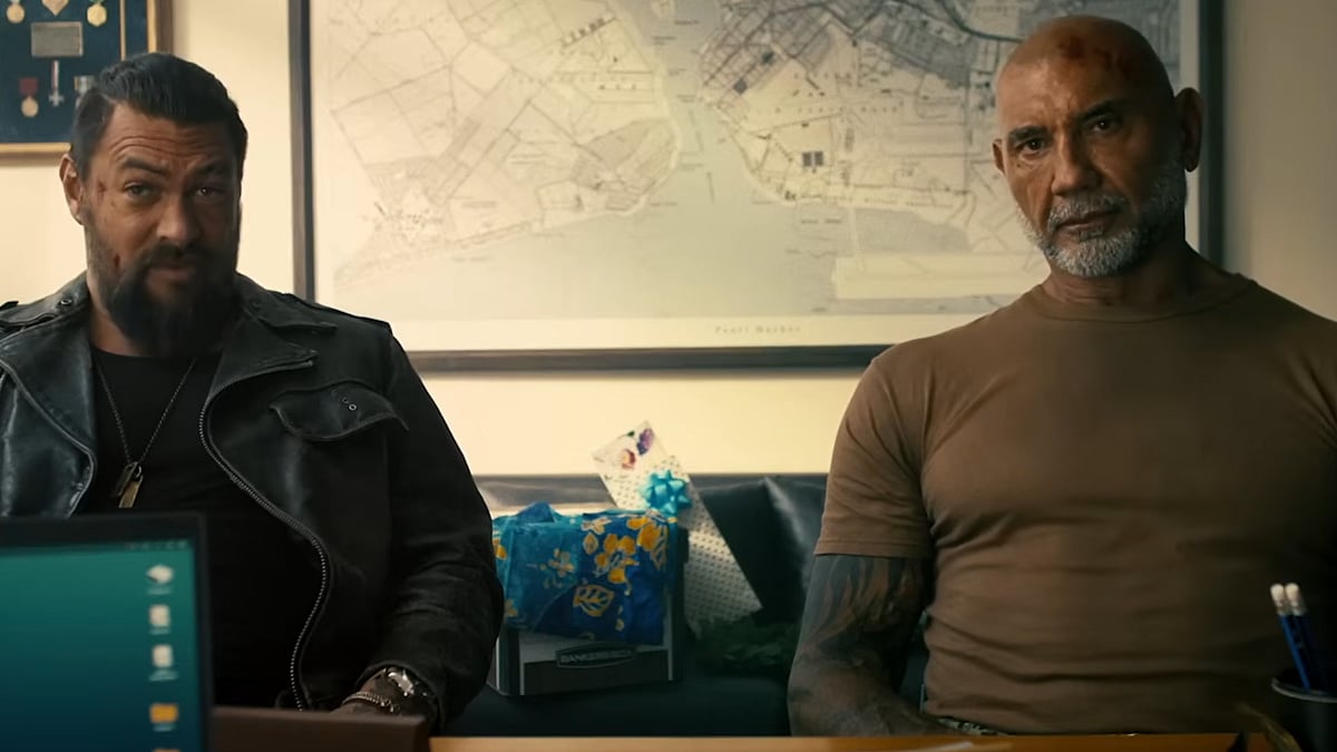 Jason Momoa-Dave Bautista's The Wrecking Crew trailer is out
