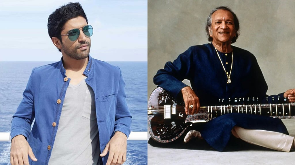 Farhan Akhtar describes playing Ravi Shankar in Beatles films as ...