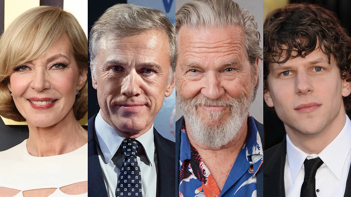 Allison Janney, Christoph Waltz, Jeff Bridges, Jesse Eisenberg and ...