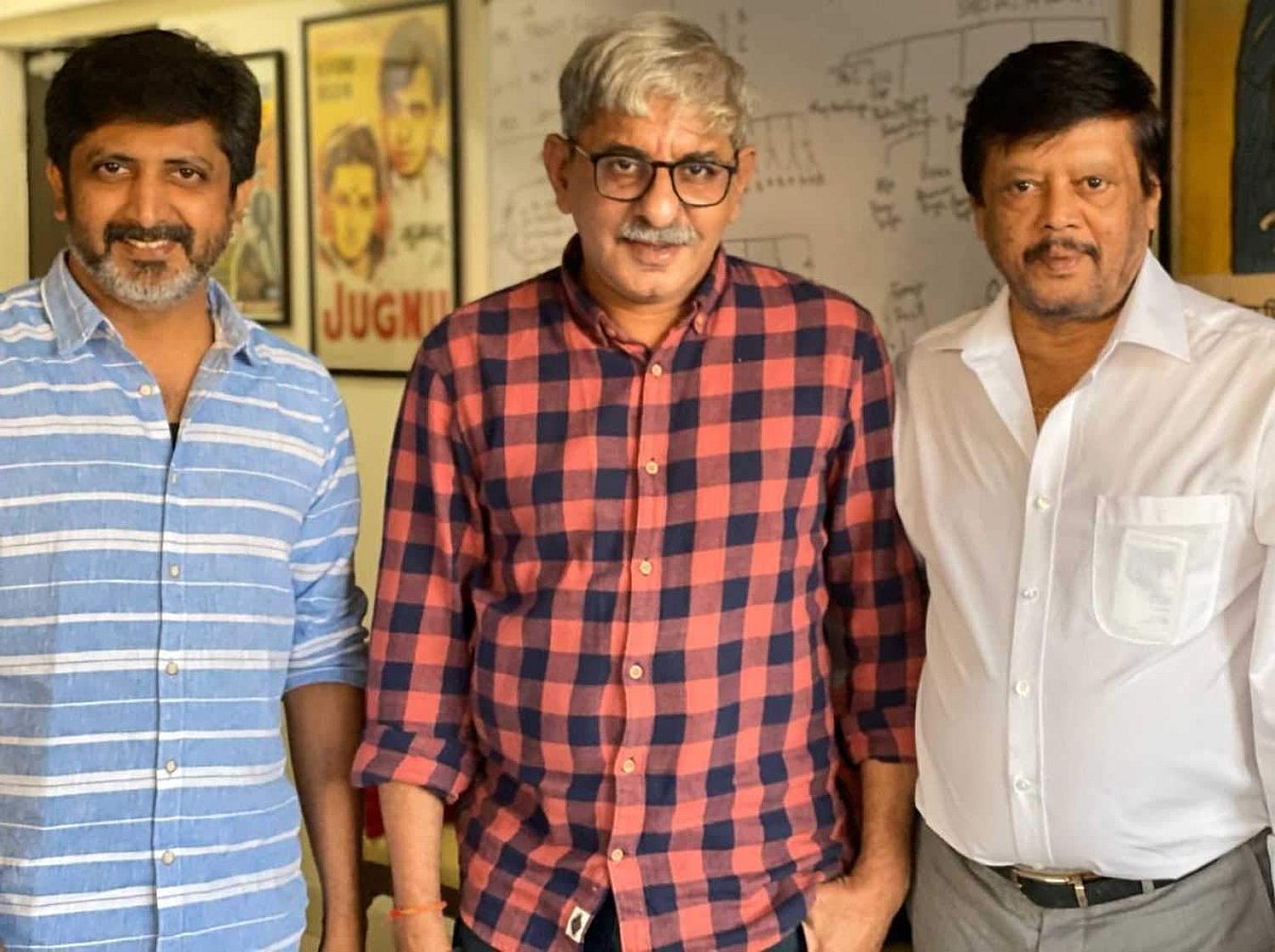 Mohan Raja and Thiyagarajan meet Sriram Raghavan in Mumbai to discuss ...