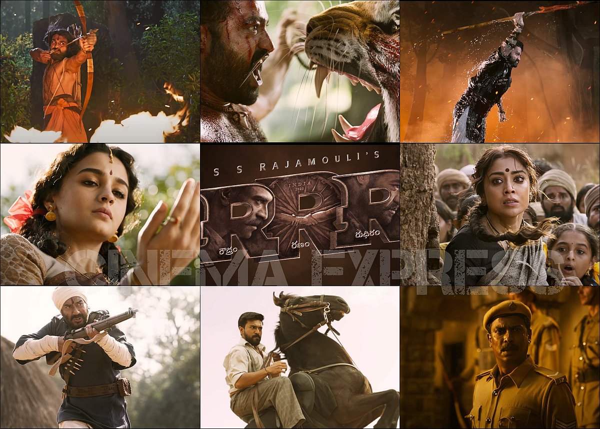 RRR Trailer out: Here are 60 whistle-worthy wallpapers from SS ...