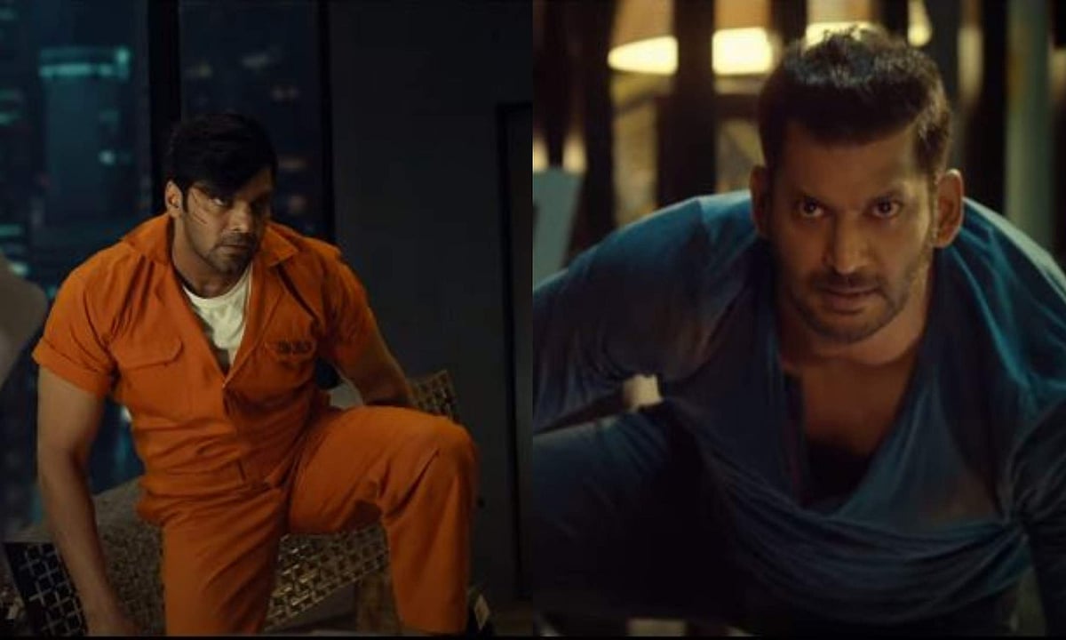 Enemy teaser out: Vishal, Arya lock horns in this high-octane action ...