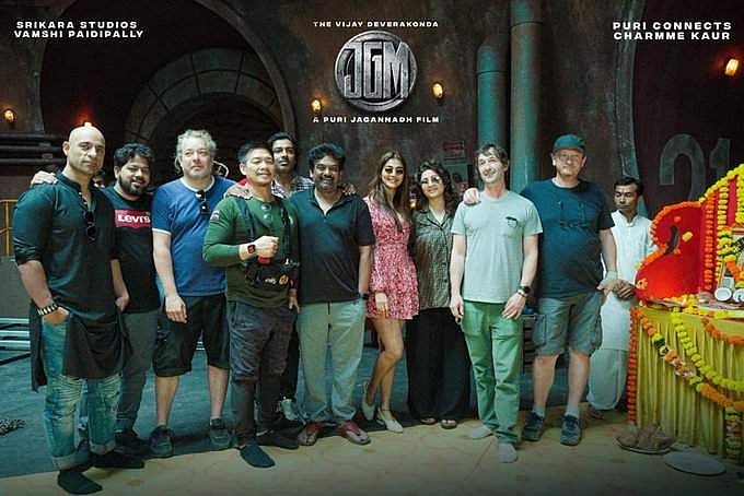 Vijay Deverakonda, Pooja Hege begin shooting for Puri Jagannadh's JGM