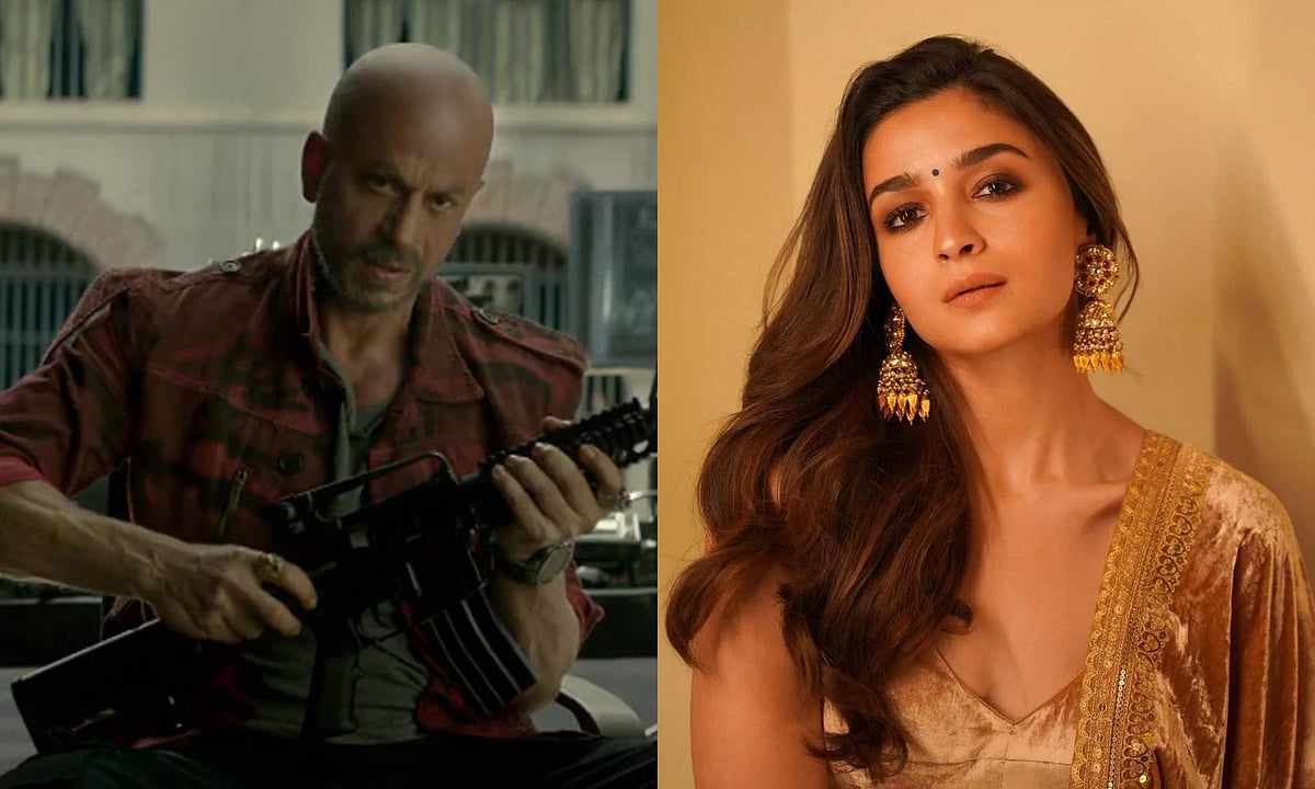 Alia Bhatt responds to her reference in Shah Rukh Khan's Jawan trailer