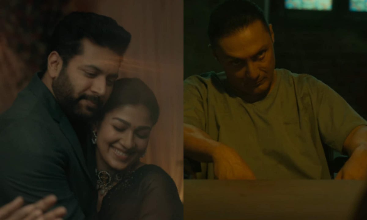 The trailer of Jayam Ravi's Iraivan is here